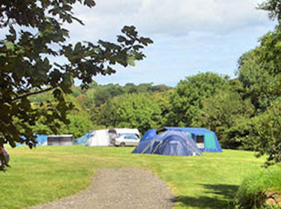 Lizard peninsula Caravan & Camping Site Helston Cornwall - SkyBurriowe Farm Caravan & Camping Site