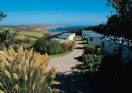 Sea Acres Holiday Park in Kennack Sands - the Lizard Peninsula - self ...